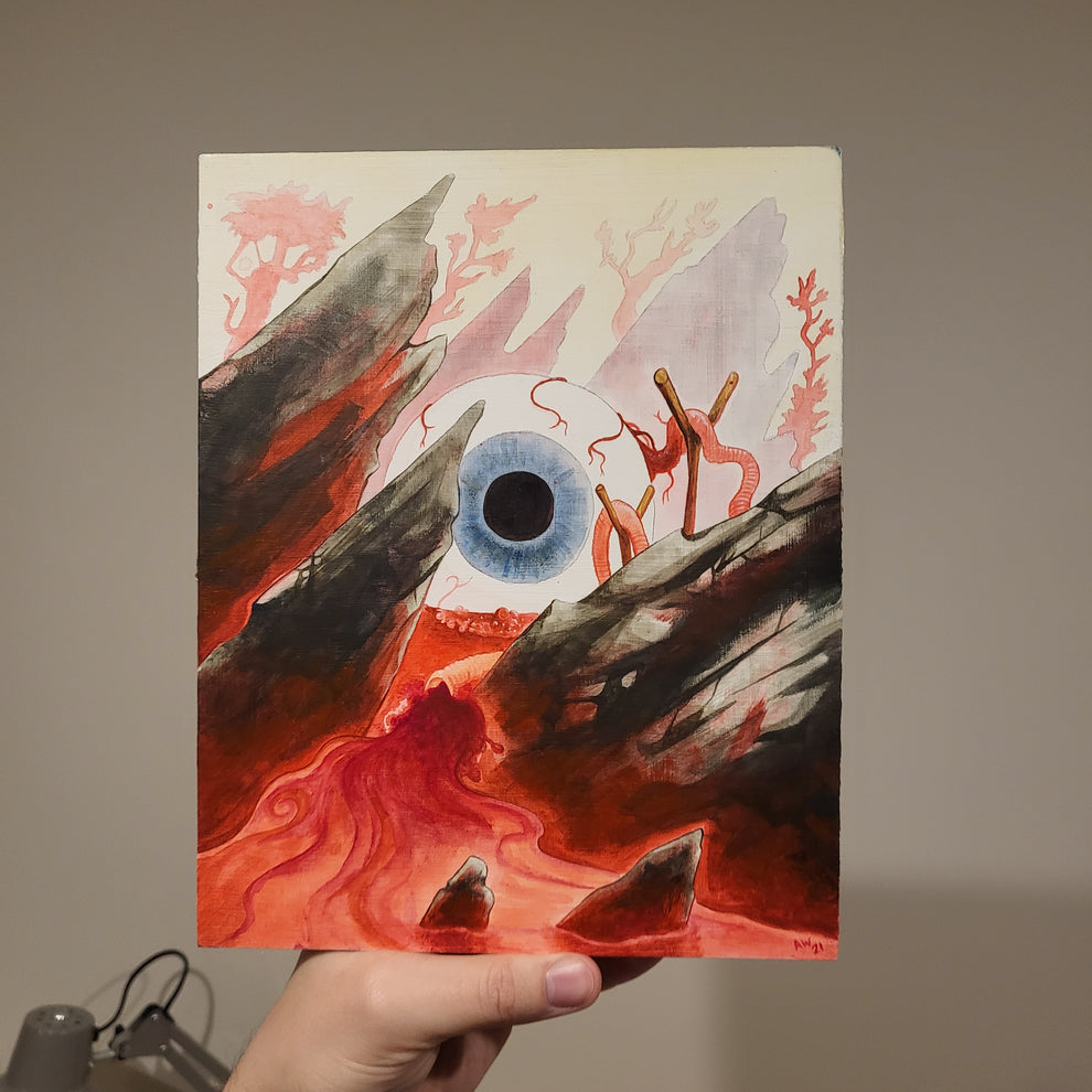 Original Artwork: Where the River Meets the Sea (Unpublished) – Melsonia